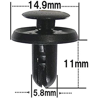 SKU-A318 (ชุด 10 ตัว) พุกพลาสติกสำหรับรูพุก 6 มม. MITSUBISHI แทน PART ...