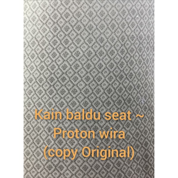 Kain baldu copy Proton wira เบาะรองนั่ง Kereta | Shopee Thailand