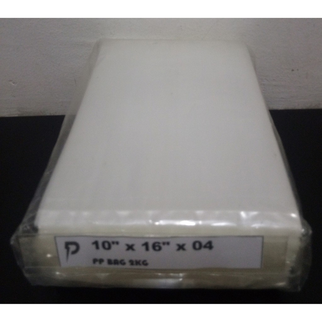 ถุงพลาสติกใส PP 04 / ถุงพลาสติกใส PP 04 (0.04 มม.) ขนาด 10x16 นิ้ว ...