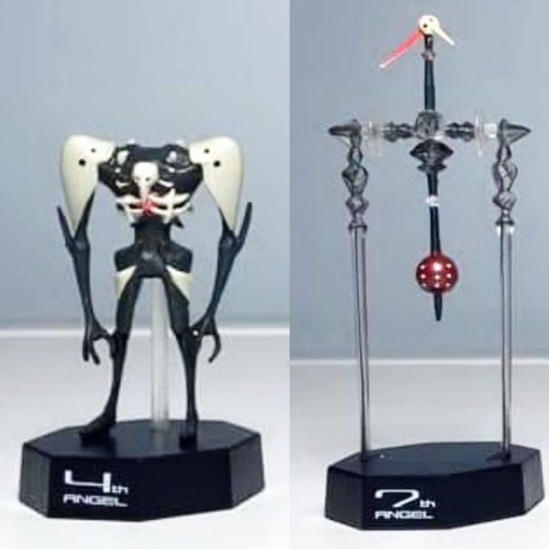 ฺ(แท้/กาชาปอง/มือ2) Bandai FIGURE Evangelion Angel 4th ,7th เทวทูต สูง ...