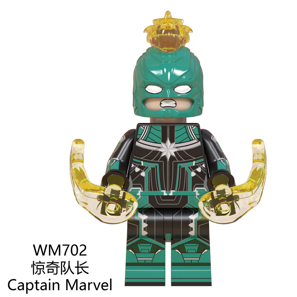 บล็อกตัวต่อฟิกเกอร์ Marvel The Avengers Series Iron Man Ant-Man Thanos ...