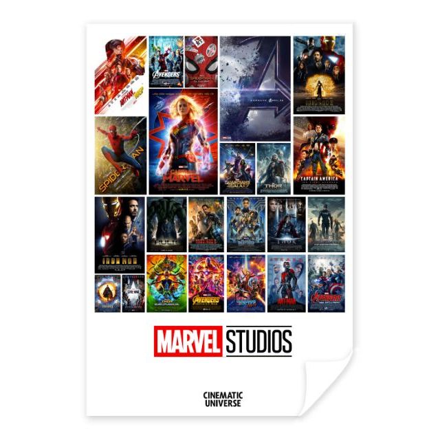 MARVEL'S STUDIOS 10th YEAR MOVIE POSTER-โปสเตอร์รวมหนังของค่ายมาร์เวล ...