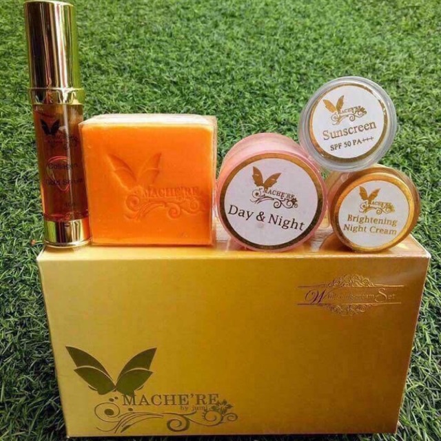 ครีมมาเชอร์รี่ MACHE'RE BY JUMI Whitening Cream Set (Gold Box Set ...