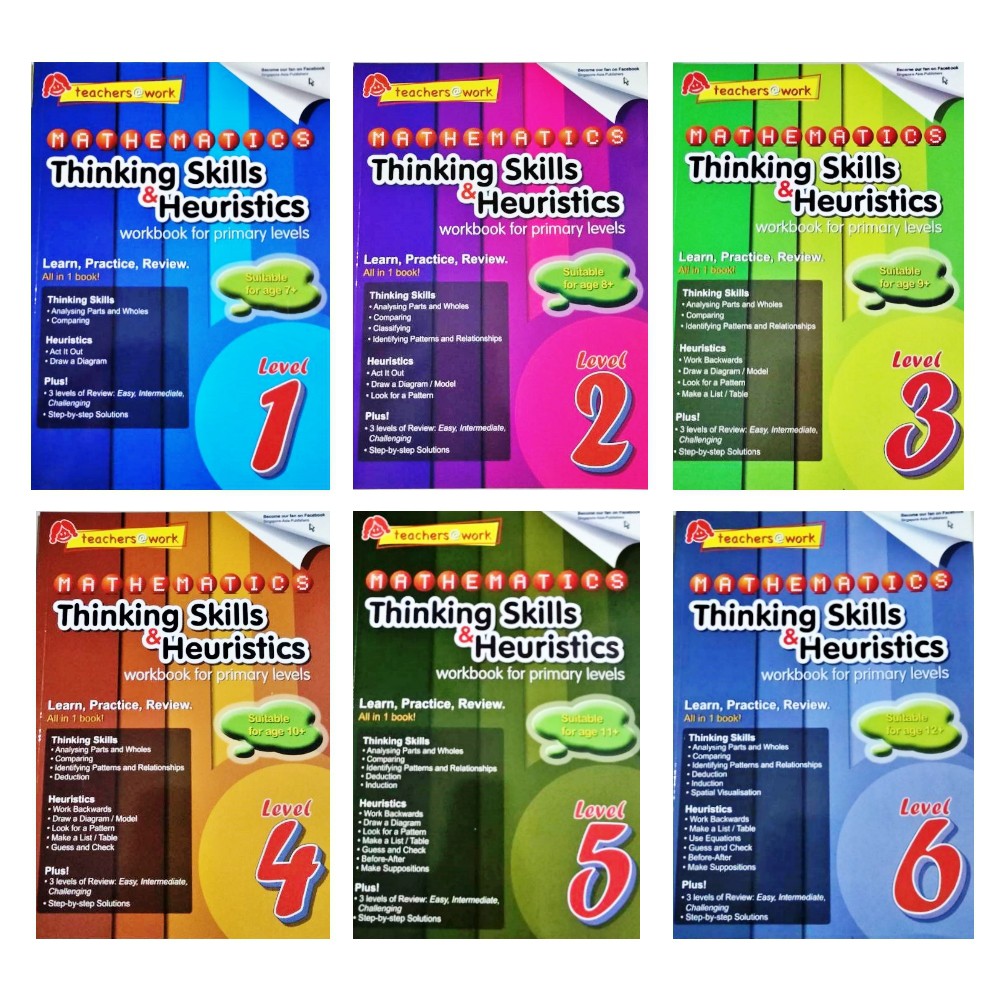 MATHEMATICS Thinking Skills&Heuristics ชุดทักษะการคิดและการวิเคราะห์ ...