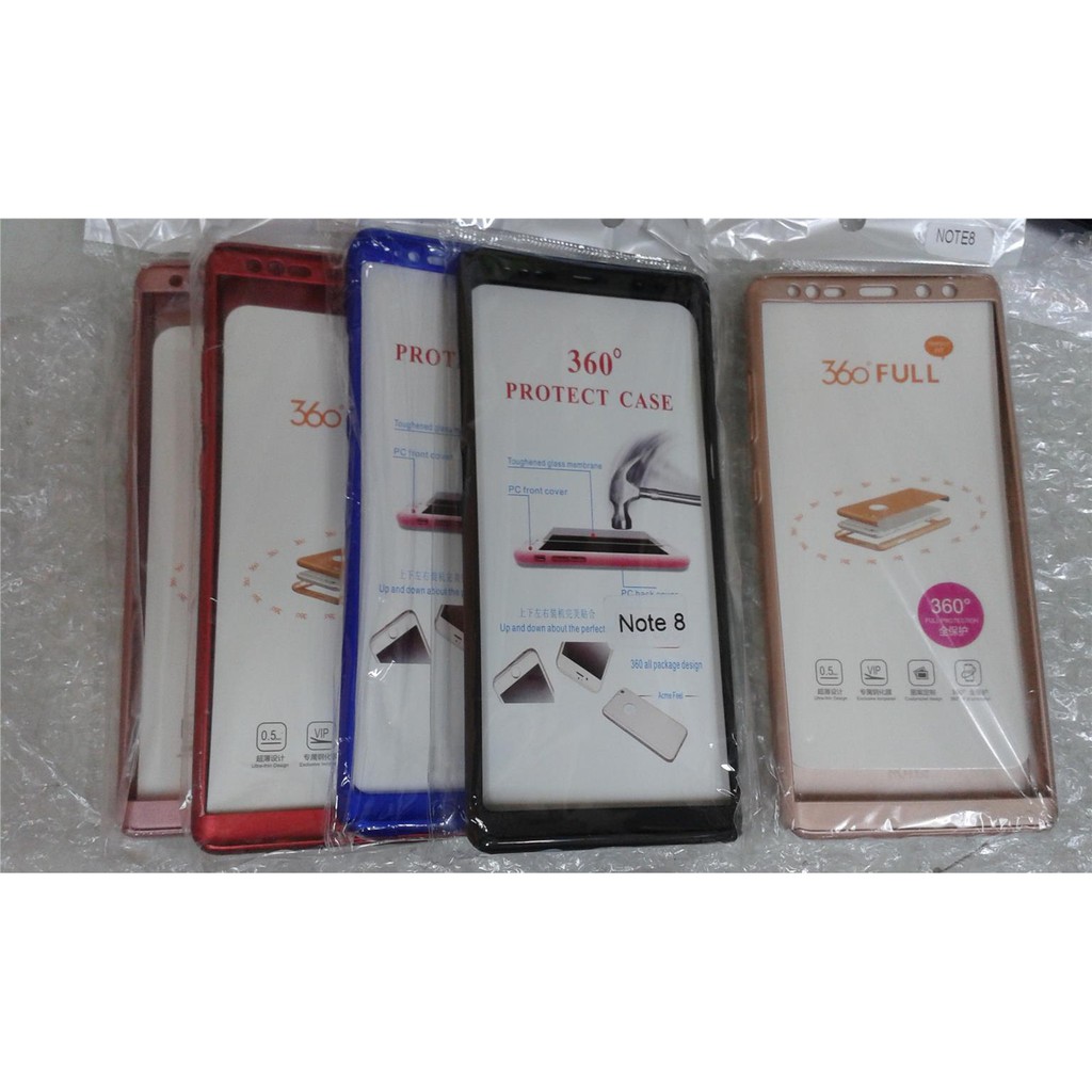 ลดล้างสต๊อก! เคสแข็ง ป้องกันเต็มรูปแบบ SAMSUNG GALAXY NOTE 8 360 | Shopee Thailand