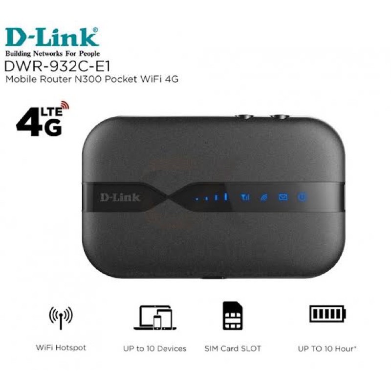 D-Link DWR-932C 4G LTE Mobile Router การรับประกันศูนย์ 1 ปี. | Shopee Thailand