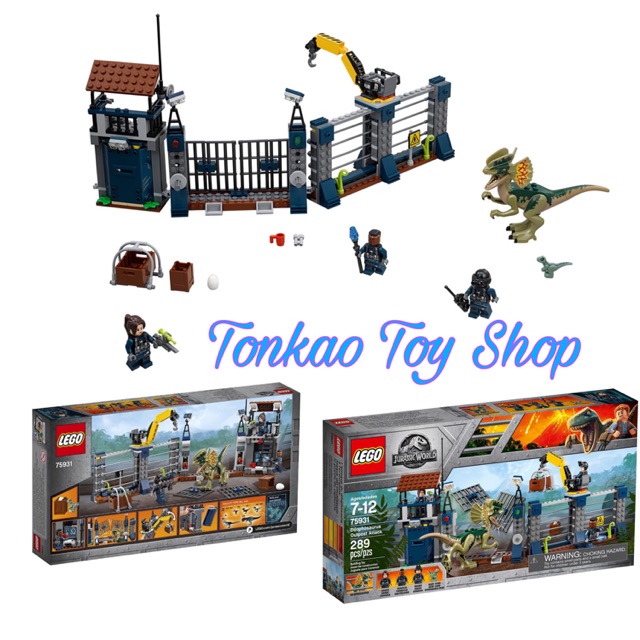 Lego Lego 75931 Jurassic World Dilophosaurus Outpost Attack | Shopee ...