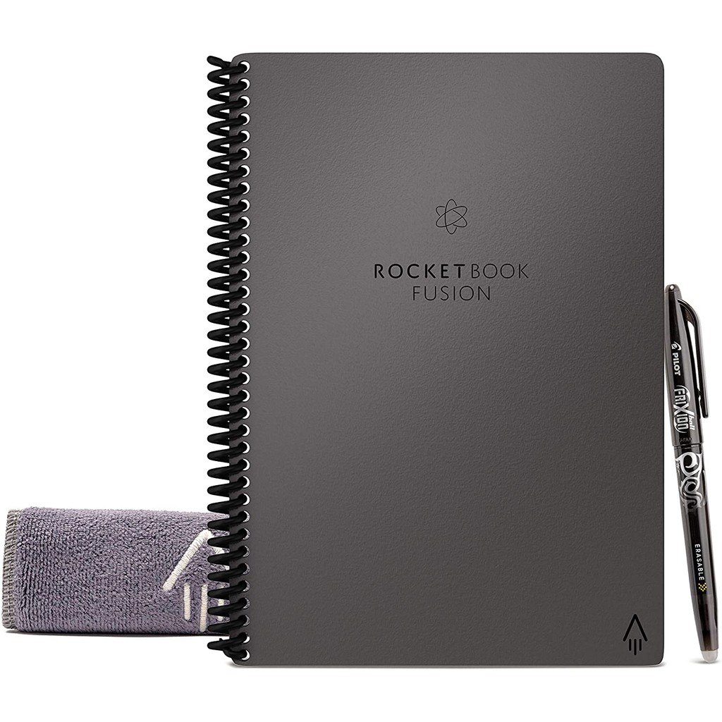 Rocketbook Fusion Smart Reusable Notebook Calendar To-Do List, Note ...