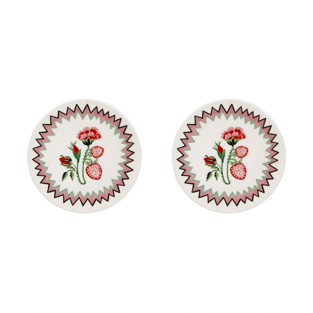 Cath Kidston Set of 4 Coasters Strawberry Garden | Shopee Thailand