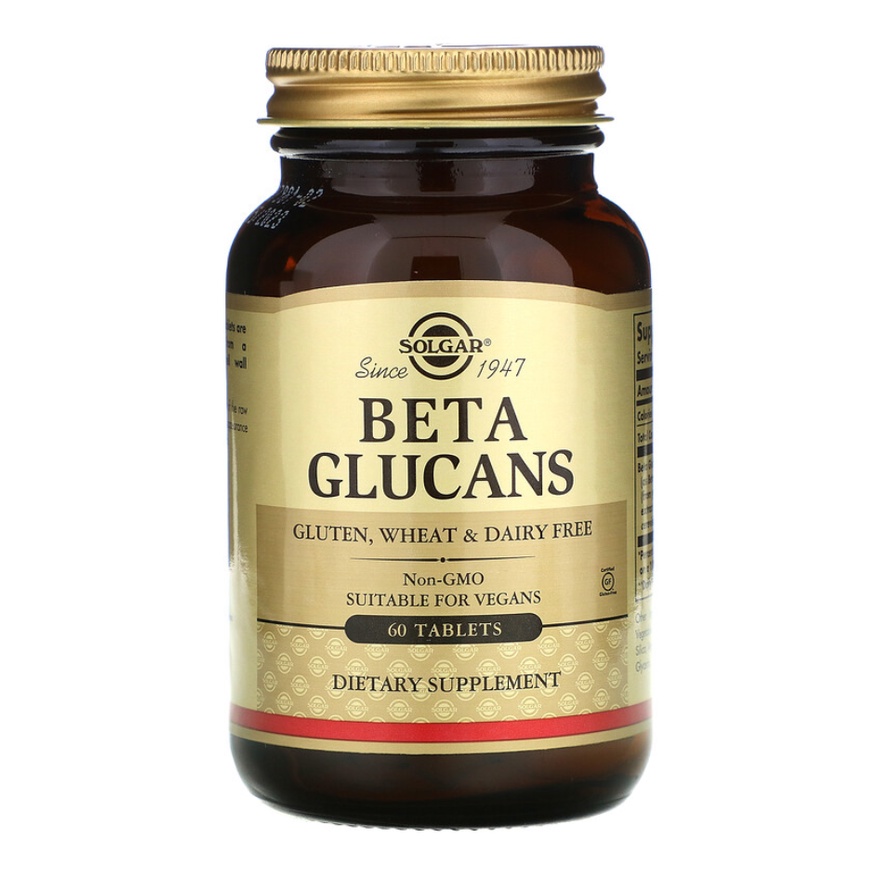 Solgar Beta Glucan, 60 Tablets | Shopee Thailand
