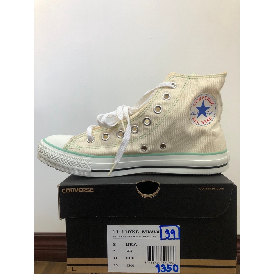 รองเท้า Converse all star รุ่น Converse39:11-110XL MWW สีขาว โปรโมชั่น ...