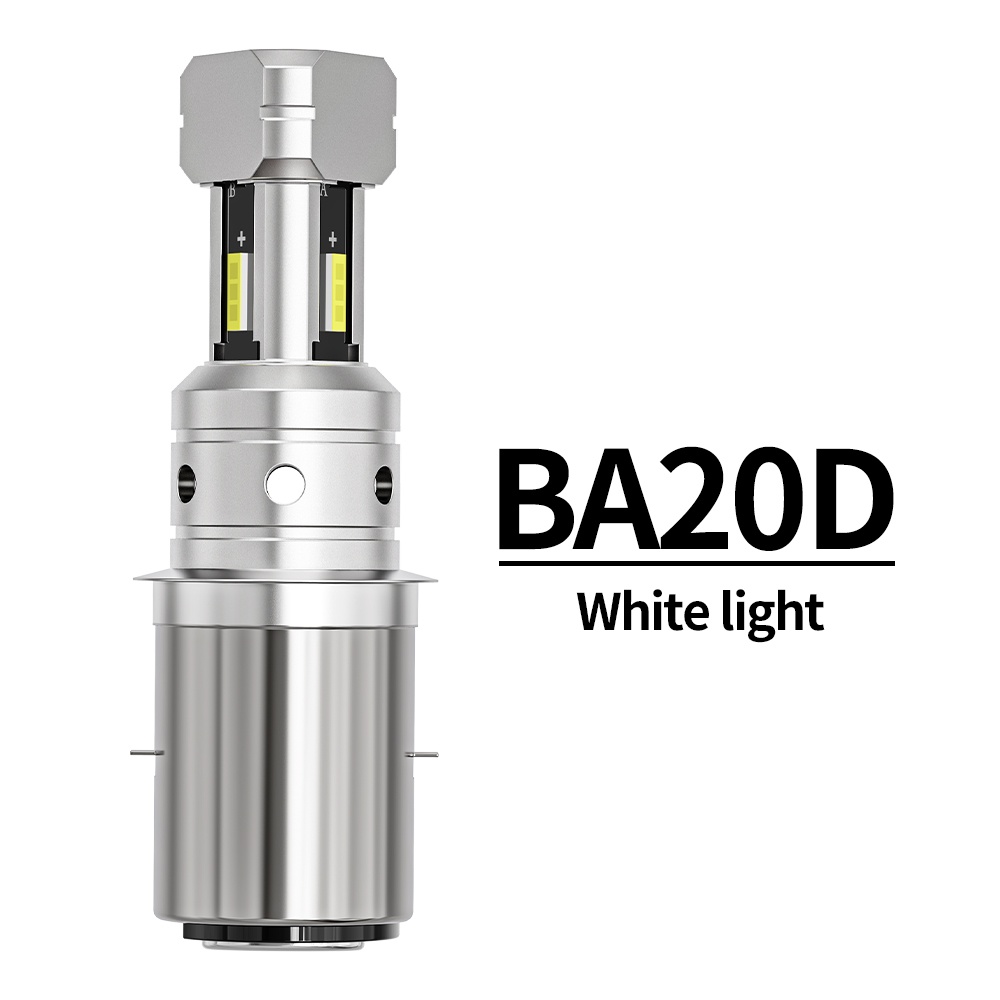 หลอดไฟหน้ารถจักรยานยนต์ LED P15D H4 H6 BA20D 1 ชิ้น | Shopee Thailand