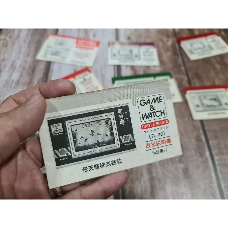 Manual Game Watch Oil panic Helmet Lion Mickey mouse Popeye Octopus ...