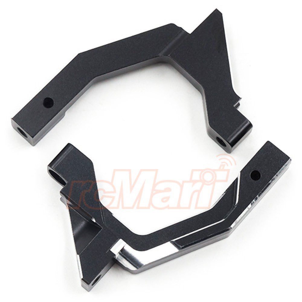 Yeah racing YKYD-017BK ALUMINUM FRONT BULKHEAD SET VER.2 FOR YOKOMO YD2 ...