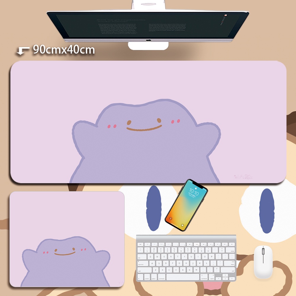 psyduck Pokémon Mouse Pad Eevee Anime Gengar Computer Pad Togepi New ...