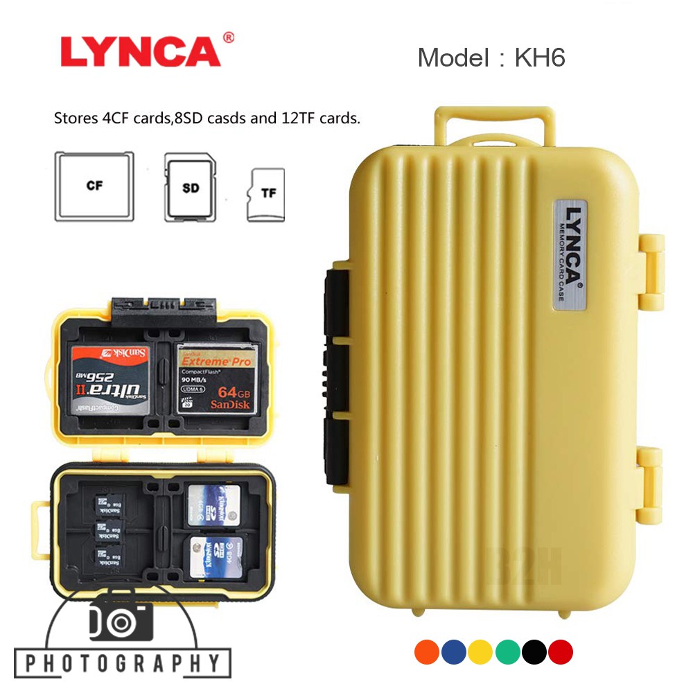 กล่องใส่การ์ด กล่องใส่เมม LYNCA MEMORY CARD BOX KH 6 | Shopee Thailand