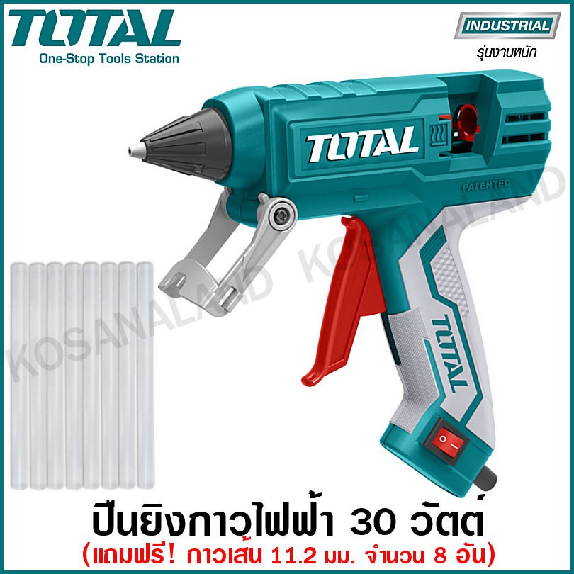 Total ปืนกาวไฟฟ้า 100 / 150 / 220 วัตต์ รุ่น TT101116 TT201116 TT301116 ...