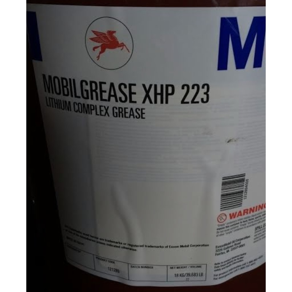 จาระบี Mobilgrease XHP 222และXHP 223 ขนาด16kg.เกรดลิเธียมคอมเพล็กซ์ ...