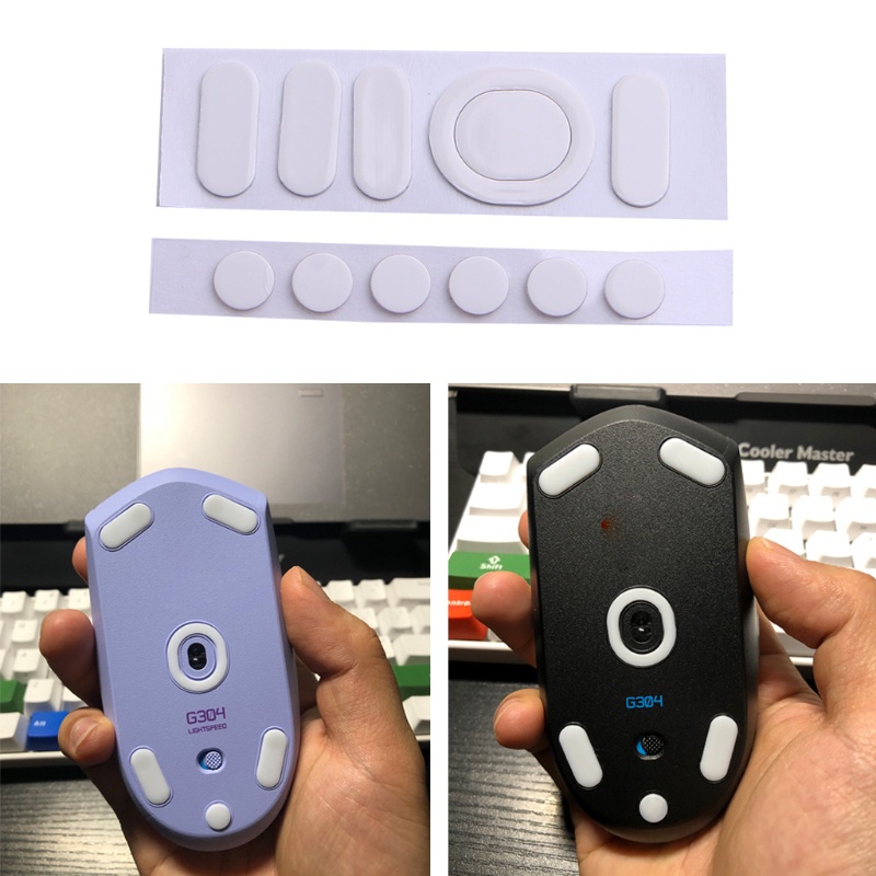 1Set for logitech G304 G305 Mouse Feet Sticker Mice Skate Pad Glide ...