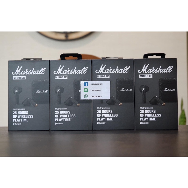 Marshall MINOR III รุ่นใหม่ล่าสุด ศูนย์ไทย และนอกแท้ 100% ** | Shopee ...