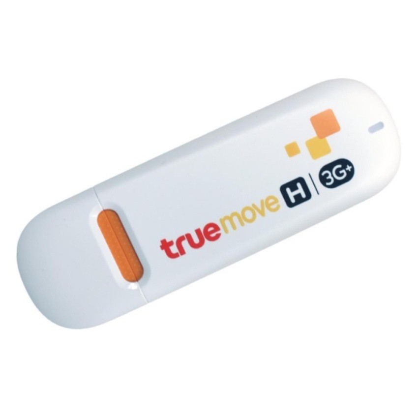 แอร์การ์ด True Move H 3G Aircard 7.2Mbps ใช้ได้กับซิม True สีขาว เก็บ ...