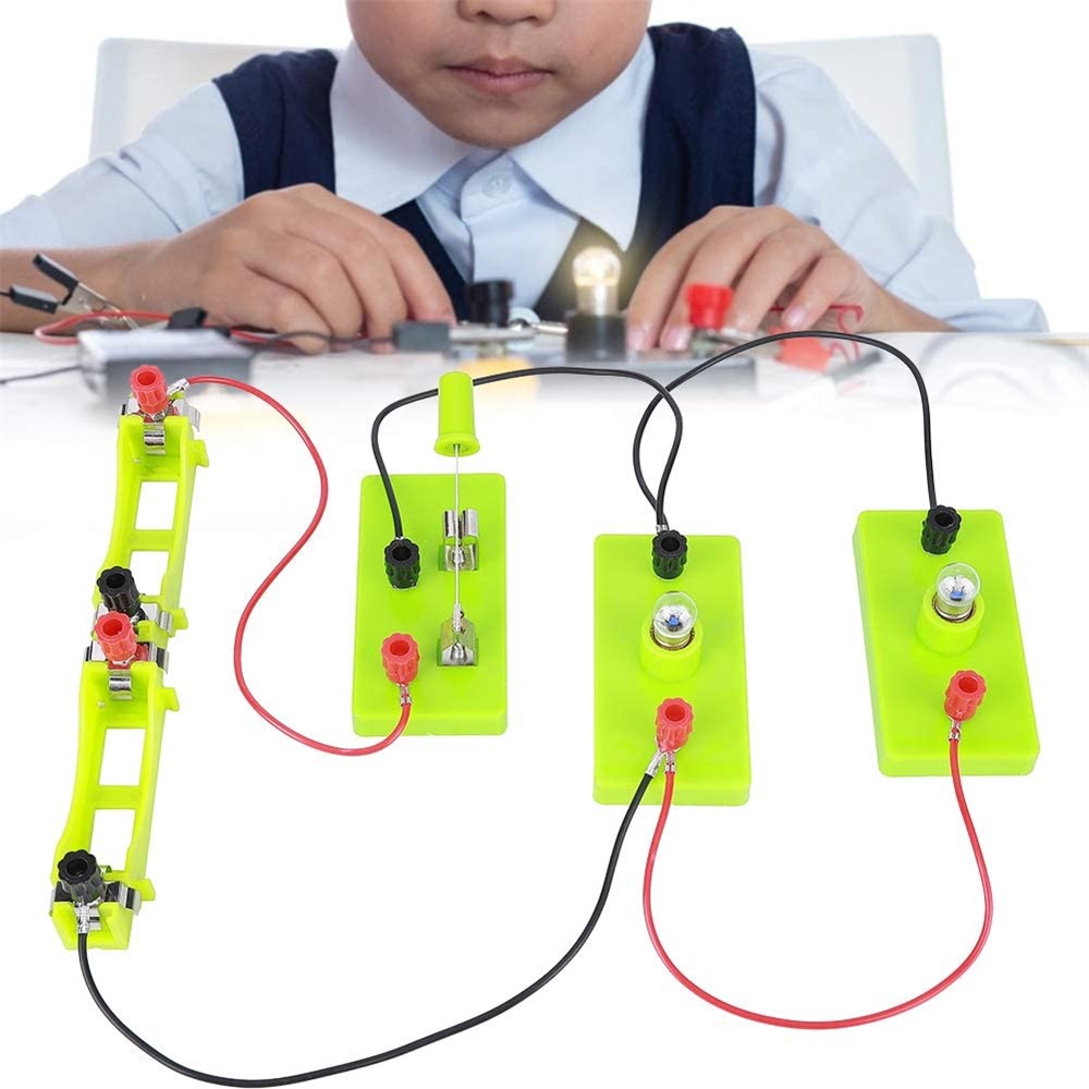 New DIY Science Toys School Electric Circuit Kit Montessori Learning ...