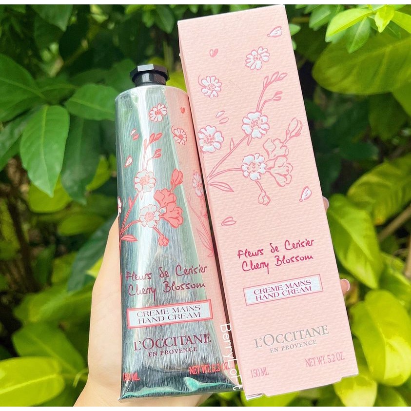 🌸 ป้ายคิง L'OCCITANE Cherry Blossom Hand Cream 150 ml. | Shopee Thailand