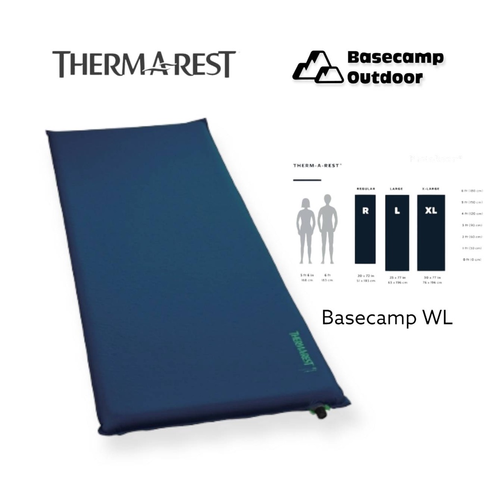 Thermarest แผ่นรองนอน แค้มปิ้ง รุ่น Basecamp WL | Shopee Thailand