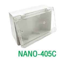 NANO กล่องครอบสวิตช์ปลั๊กไฟ NANO-405 ฝาทึบ , NANO-405C ฝาใส | Shopee Thailand