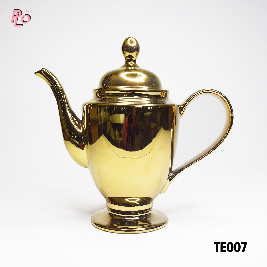 Philos(ฟิโลส) Miss etoile Teapot Gold Ceramic | กาน้ำชาเซรามิค สำหรับ ...