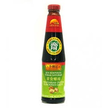 ลิกุมกี่ซอสเห็ดหอม เจLee Kum Kee Vegetarian Oyster Flavoured Sauce Sos ...