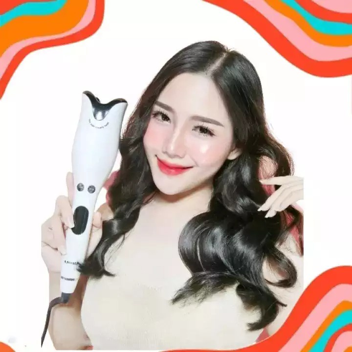 Hair curler ที่ม้วนผมอัตโนมัติ Umate air Spin n Curl กล่องแม่เหล็ก ใช้ง่าย ที่ม้วนผมไฟฟ้า ...