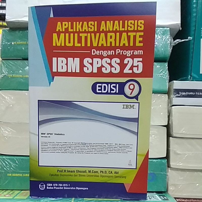 การประยุกต์ใช้ Multivariate Analysis พร้อมโปรแกรม IBM SPSS 25 Edition 9 | Shopee Thailand