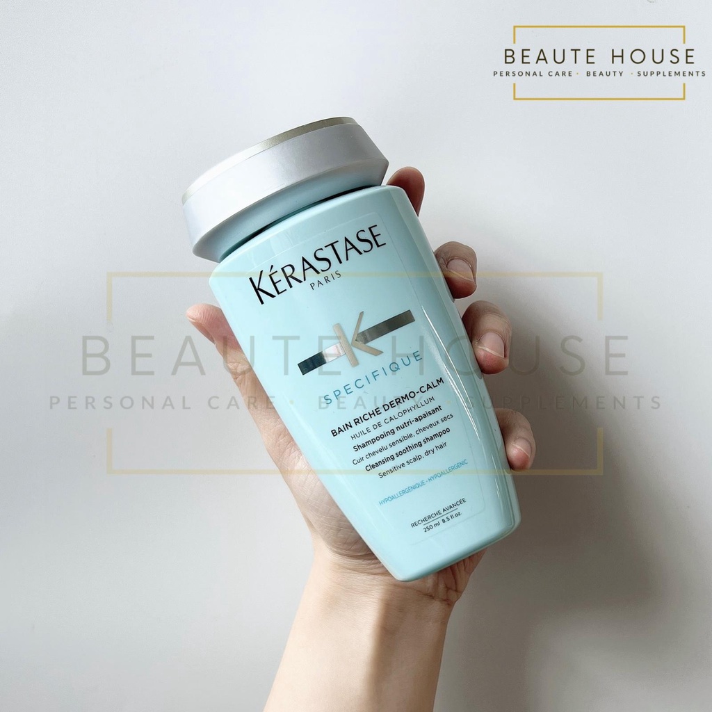 Kerastase Specifique Bain Riche Dermo-Calm Cleansing Soothing Shampoo ...