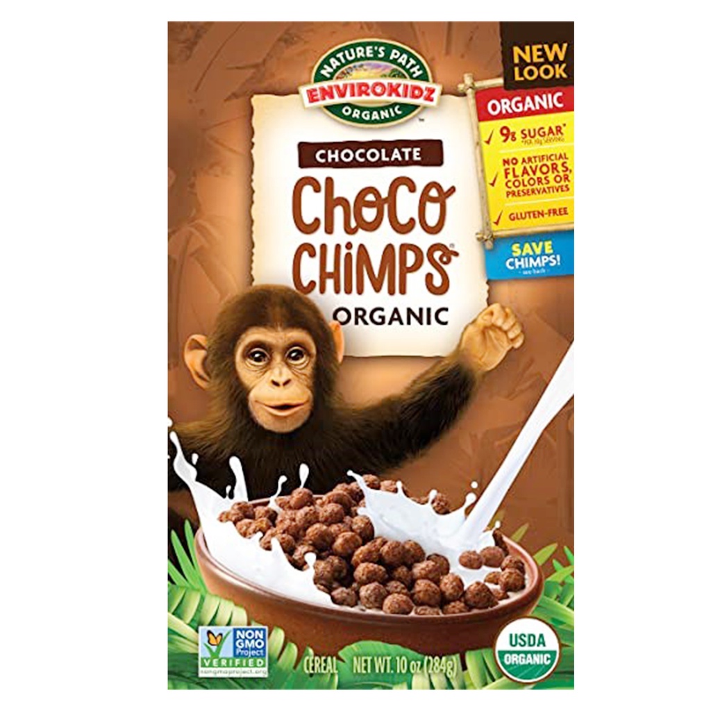 Organic Choco Chimps Cereal Nature's Path 254 g | Shopee Thailand