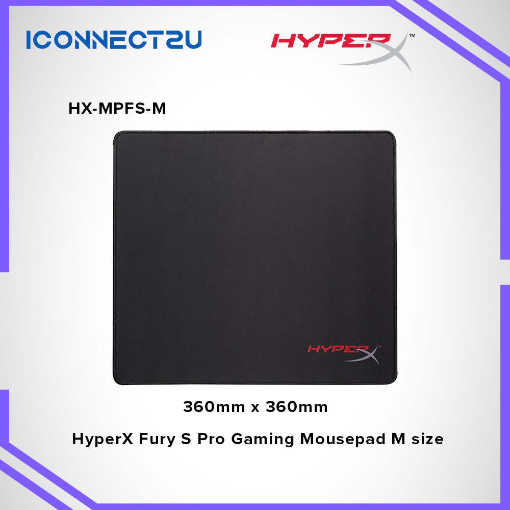 แผ่นรองเมาส์สําหรับเล่นเกม HyperX Fury S Pro (ขนาดกลาง) (HX-MPFS-M ...