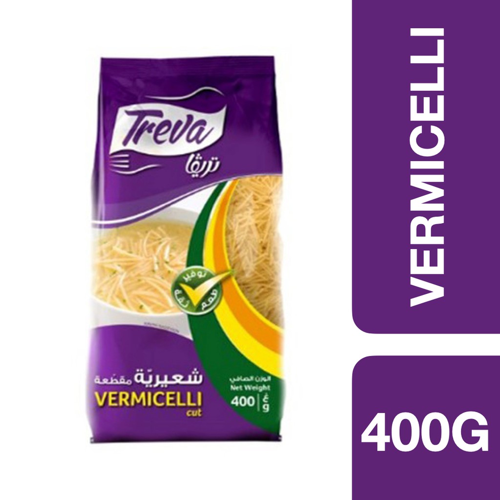 Treva Vermicelli Cut 400g ++ ทรีว่า เส้นเวอร์มิเซลลี่แบบส้น 400 กรัม ...