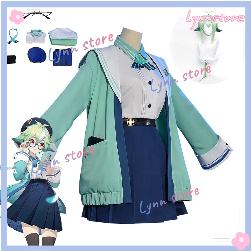 วิกผมคอสเพลย์ Sucrose Genshin Impact ONEPLUS Sucrose น่ารัก สําหรับ ...