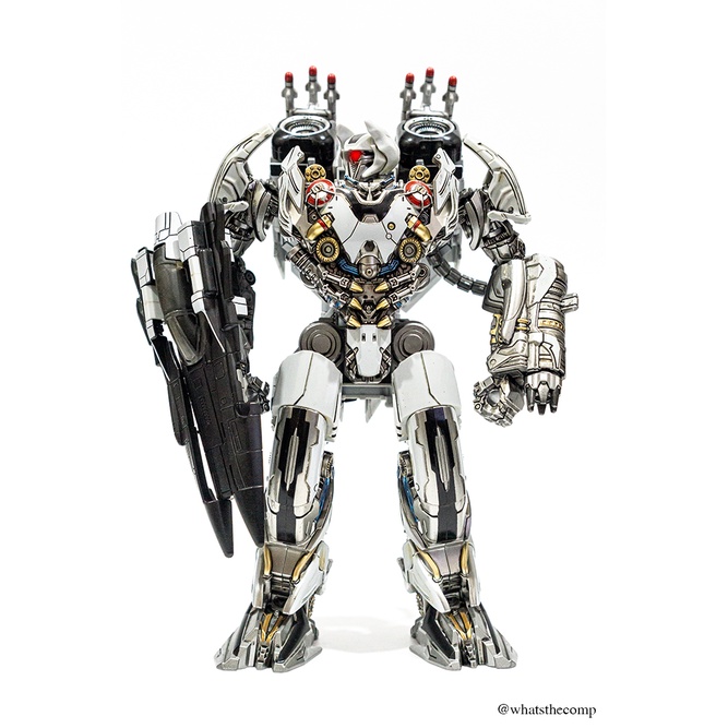 พร้อมส่ง หุ่นยนต์แปลงร่าง ทรานส์ฟอเมอร์ Transformers Nitro Zeus (Black Mamba LS01) | Shopee Thailand
