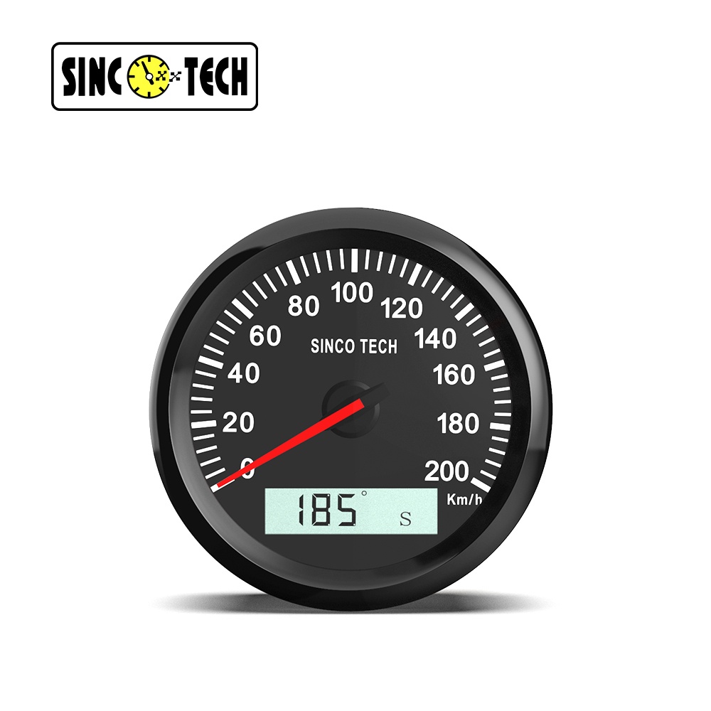 Sinco Tech Do917 เครื่องวัดความเร็วรอบเครื่องยนต์ GPS 80 มม. | Shopee ...