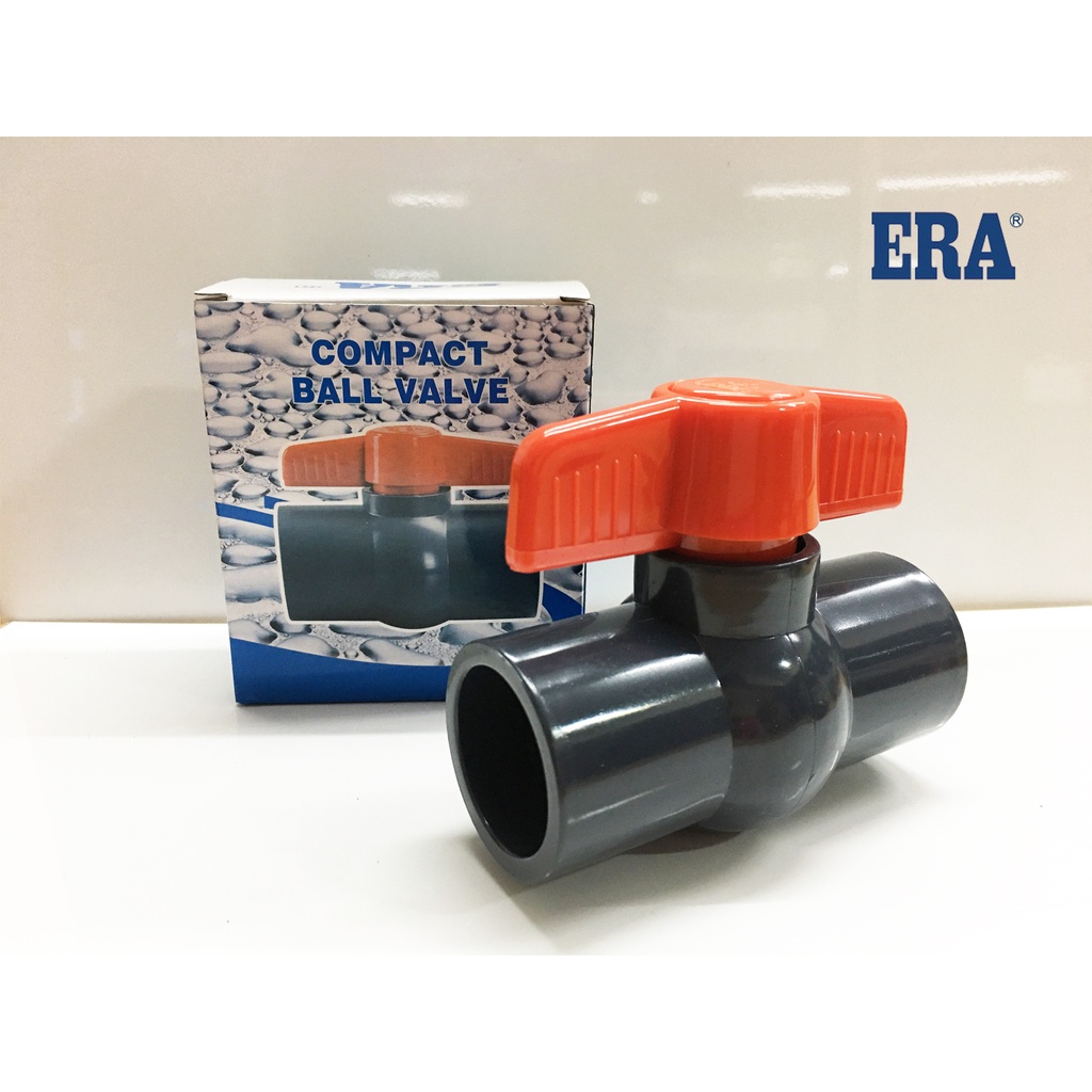 ERA Ball Valve Compact UPVC Socket บอลวาล์วยูพีวีซี แบบสวม บอลวาล์วupvc ...