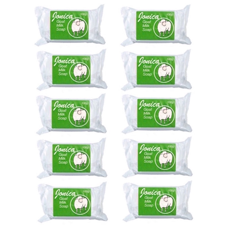 สบู่ก้อนนมแพะ Jonica Goat Soap (100 กรัม/ก้อน) | Shopee Thailand