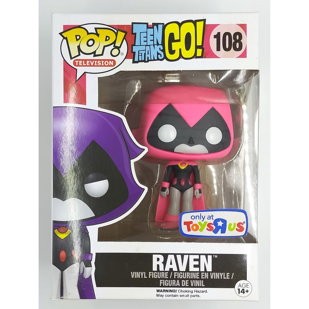 Funko Pop Teen Titans Go - Raven In Pink : 108 (กล่องมีตำหนินิดหน่อย ... Funko Pop Teen Titans Go - Raven In Pink : 108 (กล่องมีตำหนินิดหน่อย ...