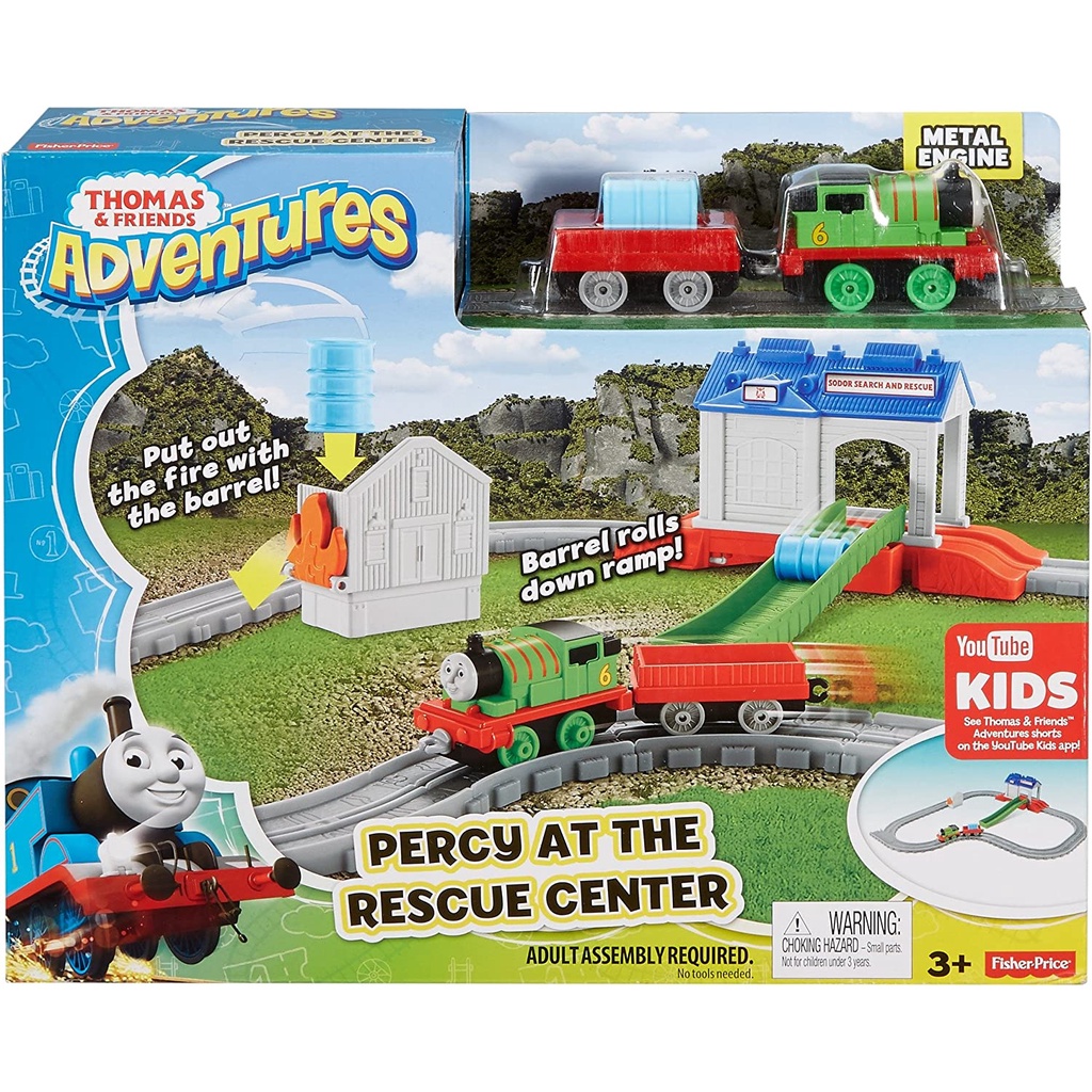Thomas & Friends Adventures Percy at the Rescue Center ผจญภัยไปกับรถไฟ ...