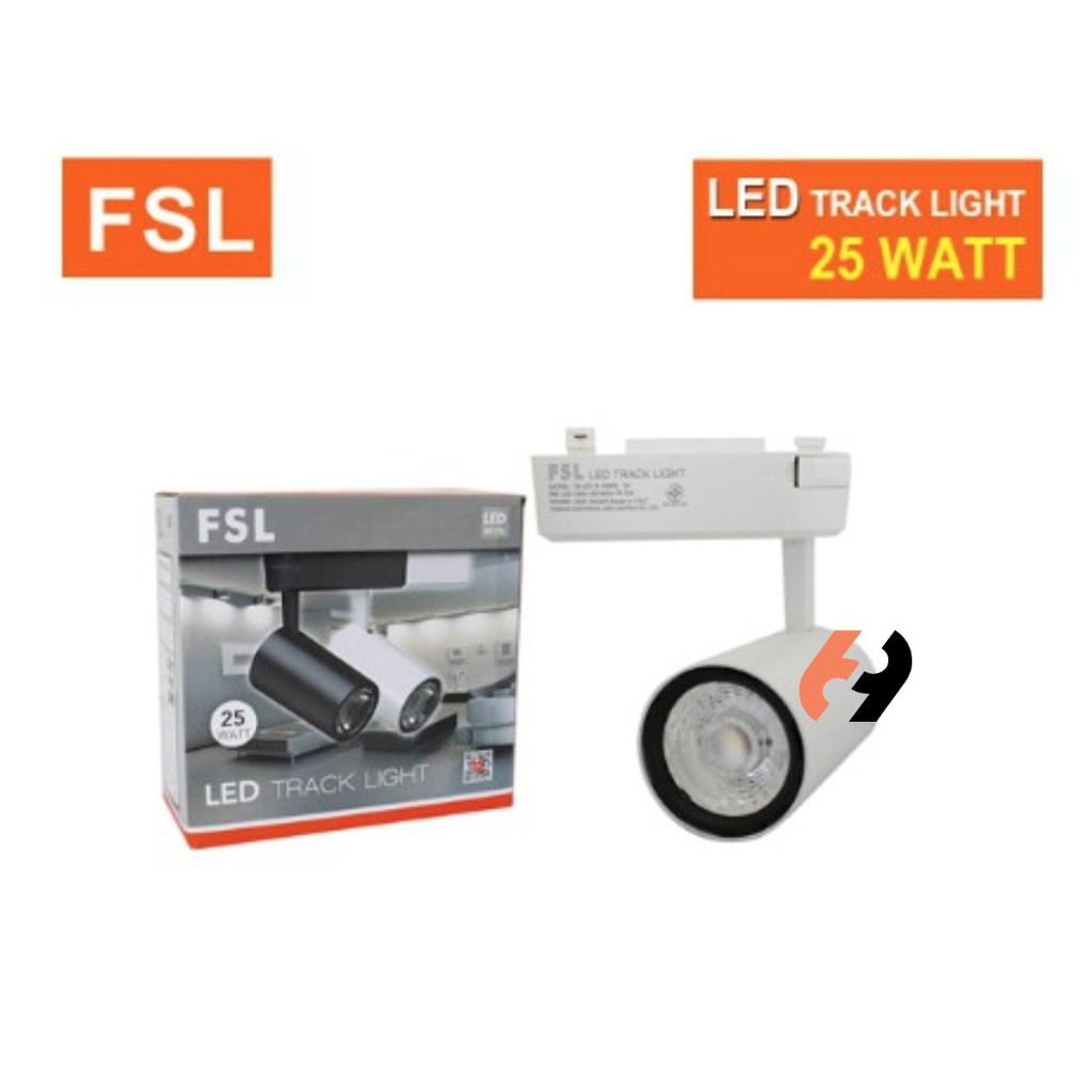 โคมแทรคไลท์ FSL-LED Track Light (บอดี้ขาว) | Shopee Thailand