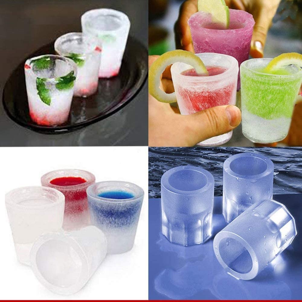 Ice Shot glass แม่พิมพ์ทำน้ำแข็งทรงแก้วช็อด | Shopee Thailand