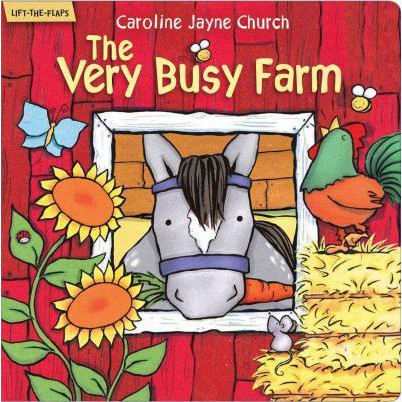 The Very Busy Farm หนังสือเด็ก ภาษาอังกฤษ บอร์ดบุ๊ค พลิก-พับ Lift-the ...