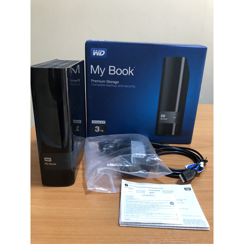 3 TB HDD EXT 3.5" (ฮาร์ดดิสก์ภายนอก) Harddisk External WD My Book ...