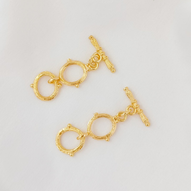 แหวนเชื่อมต่อ ทองคํา 14K OT แบบหัวเข็มขัดคู่ เพื่อความปลอดภัย | Shopee Thailand