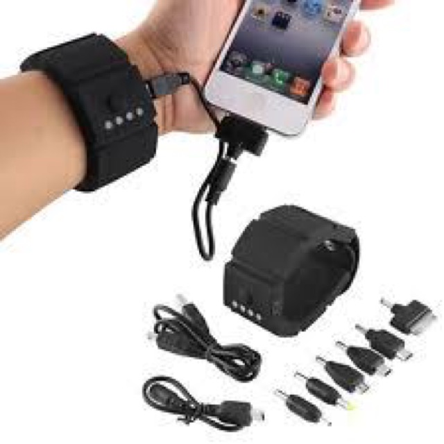 Wrist Watch Power Bank 1500 mAh | Shopee Thailand